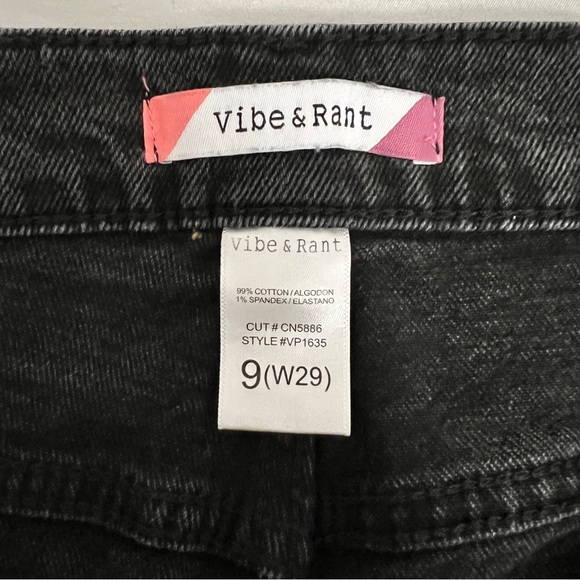 Vibe & Rant | Jeans | Nwot Womens Denim Ripped Knee Boyfriend Jeans 9 29 Black | Poshmark